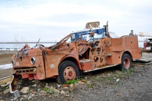 Spotted: Sculpture or just wreckage? - InMenlo