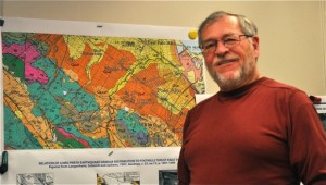 USGS geologist Robert McLaughlin talks about local earthquake faults ...