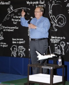 Spotted: Astronaut Karol "Bo" Bobko at Oak Knoll School - InMenlo