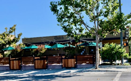 Spotted: Great new outdoor dining patio at Dutch Goose - InMenlo