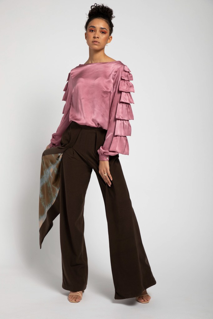 Lauren McGinnis caps off college years by designing a clothing ...