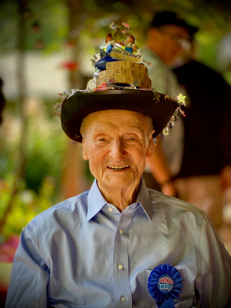 Menlo Park resident Bob Williams celebrates his 100th birthday - InMenlo