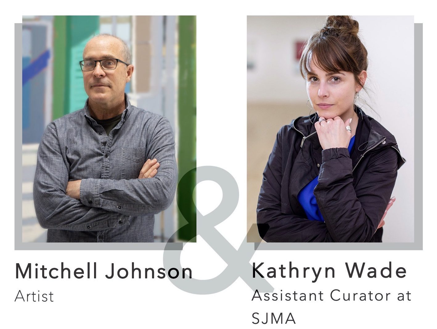 Artist Mitchell Johnson in conversation with curator Kathryn Wade on ...