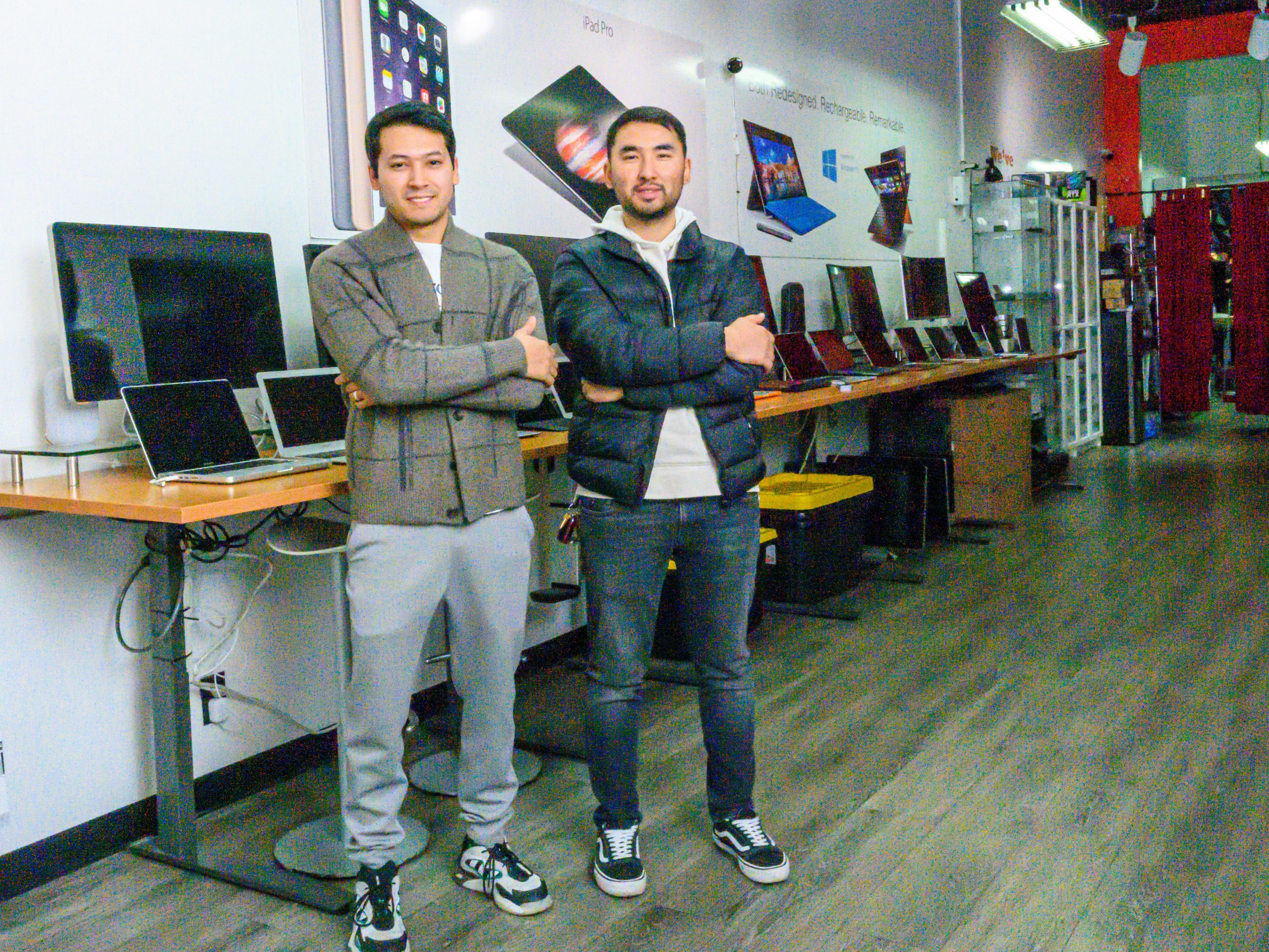 Hector Ekber and Letif Mijid operate Techloop Electronics in downton Menlo Park - InMenlo