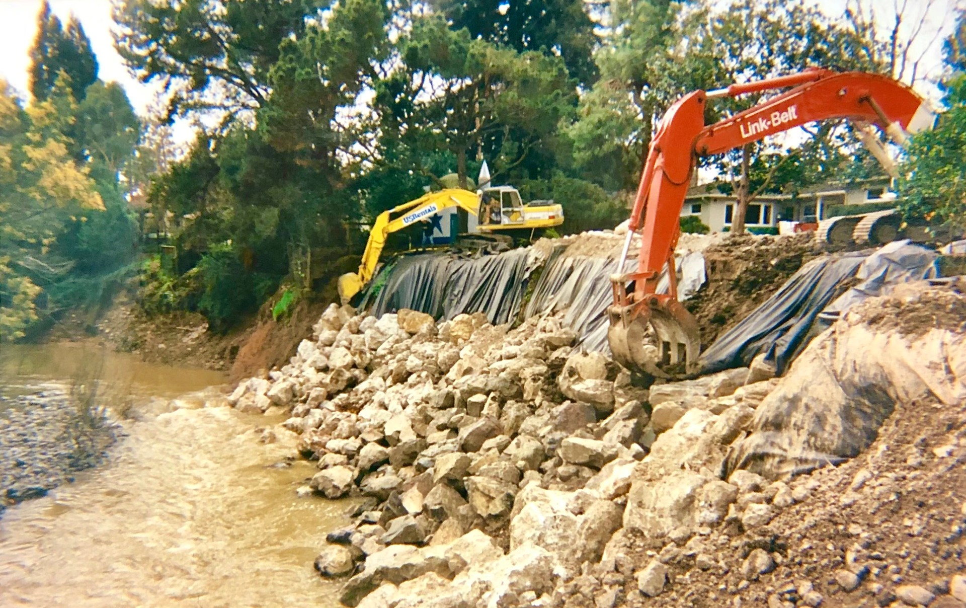 25 years ago today San Francisquito Creek flooded - InMenlo