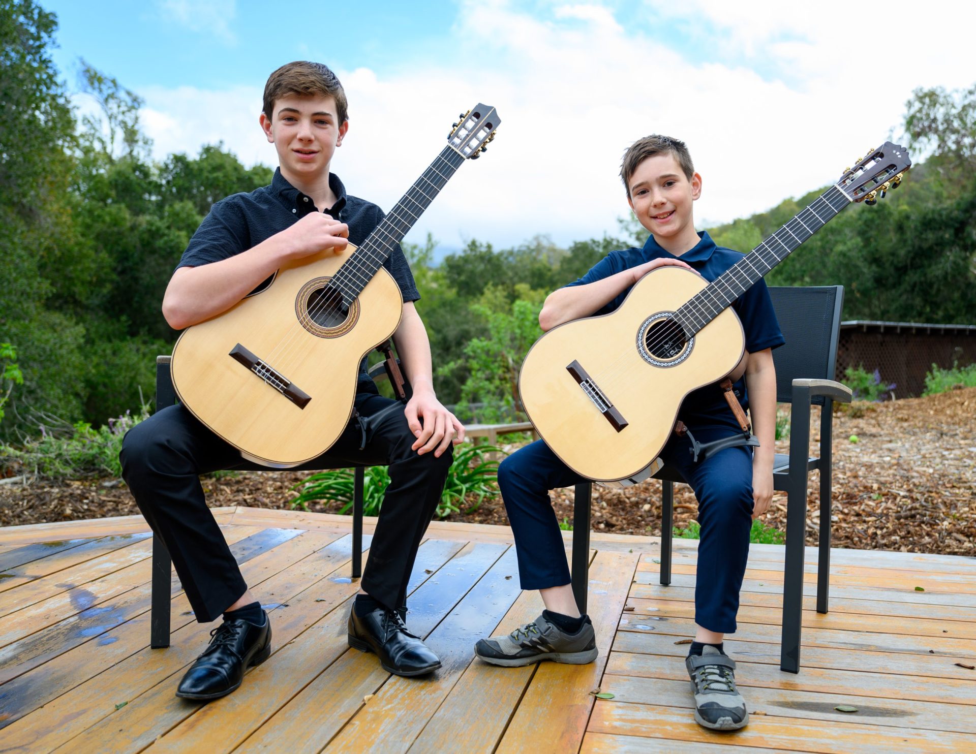 Campbell and Quintin Muffly make their Junior Bach Festival debut - InMenlo