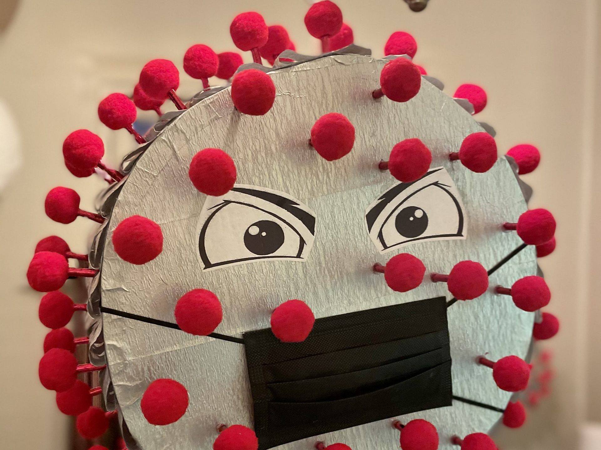 Menlo Park resident's Covid piñata lands in NIH Museum - InMenlo