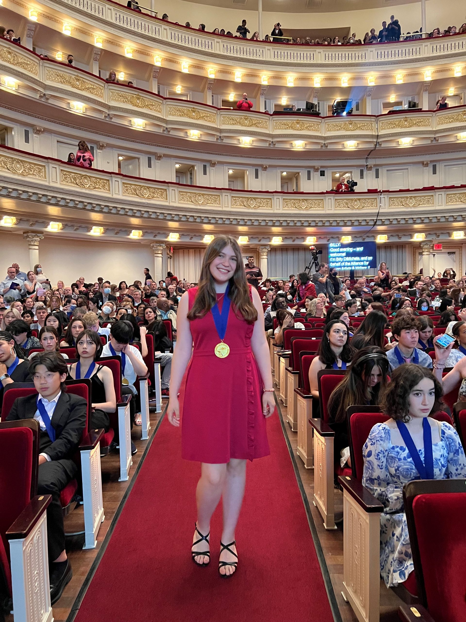 Charlotte Anthony receives gold medal at 2023 Scholastic Art & Writing ...