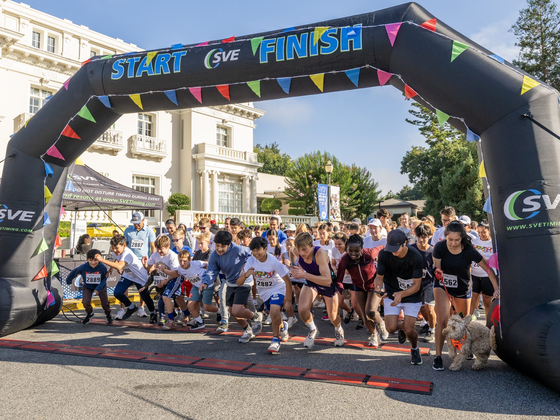 Spotted: Peninsula Bridge 5K run at Menlo School - InMenlo
