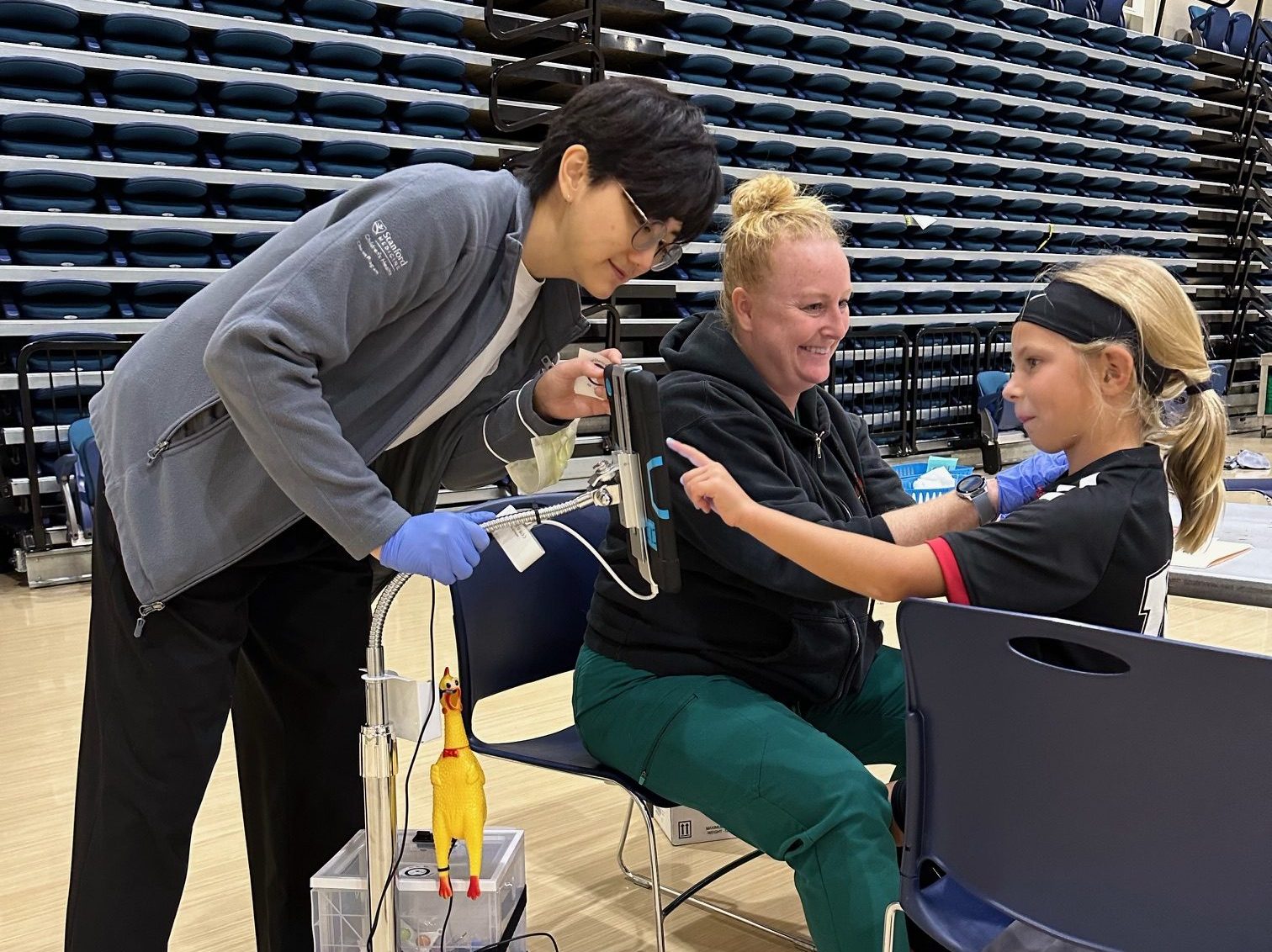 Vaccine clinic a little less painful with Stanford's CHARIOT program ...