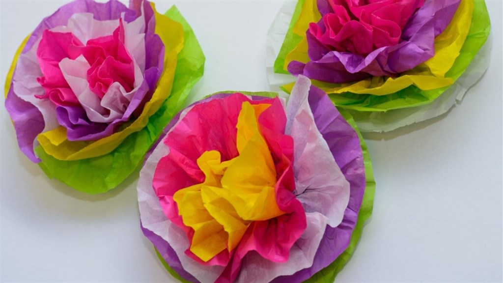 Exchange seeds and make tissue paper flowers on March 30 - InMenlo