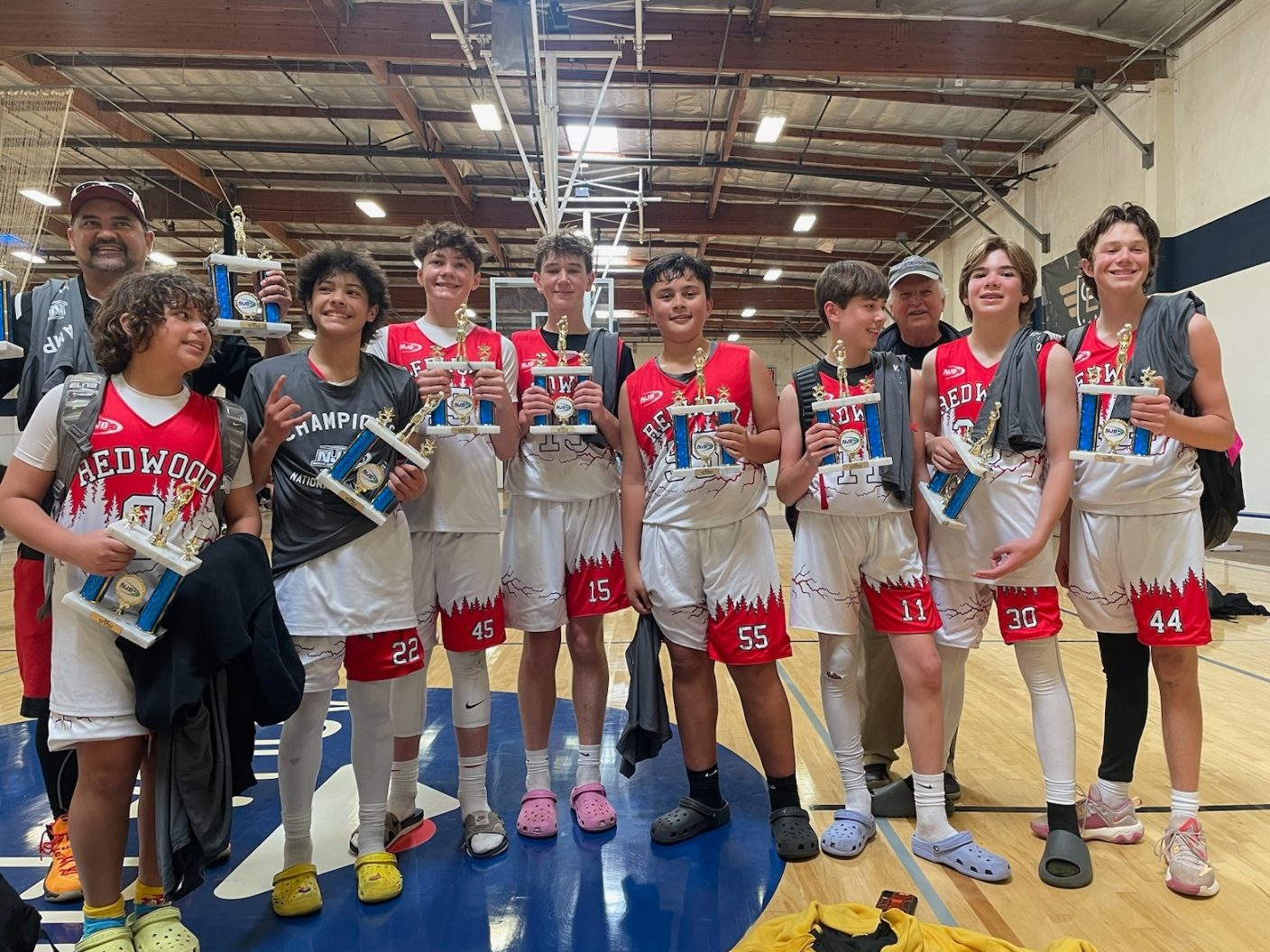 Spotted: Redwood National Junior Basketball 7th Grade All Net team ...