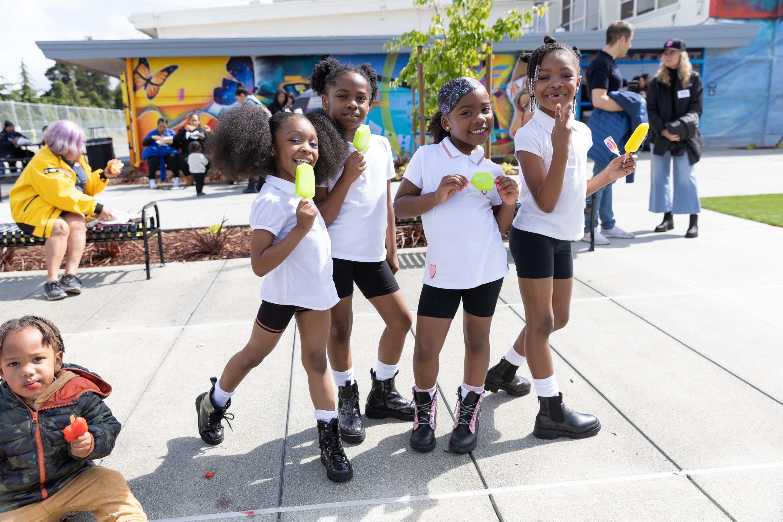 Spotted: Kids having fun at Rock 'N Roar - InMenlo