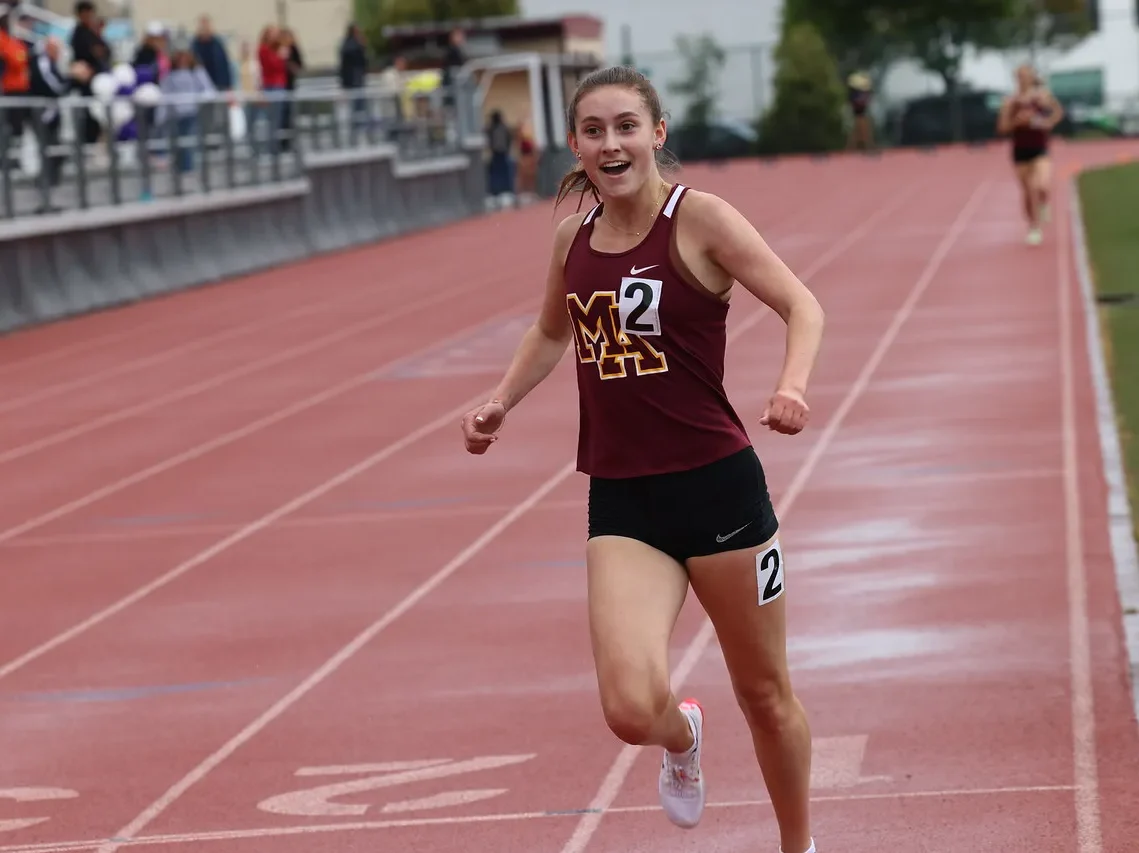 M-A varsity runner Tatum Olesen wins accolades as she heads to college ...