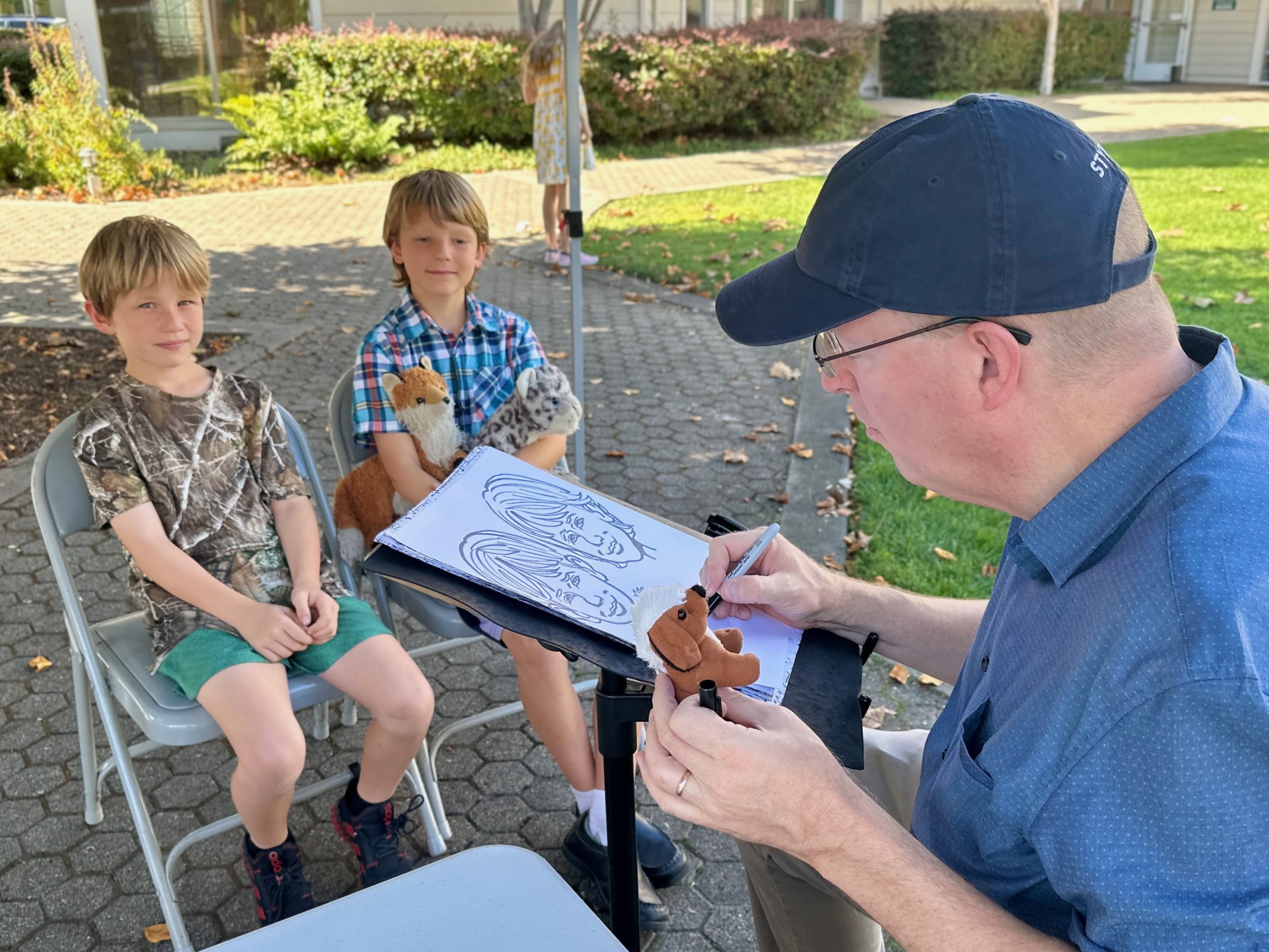 Spotted: Animals being blessed at Trinity Church in Menlo Park - InMenlo