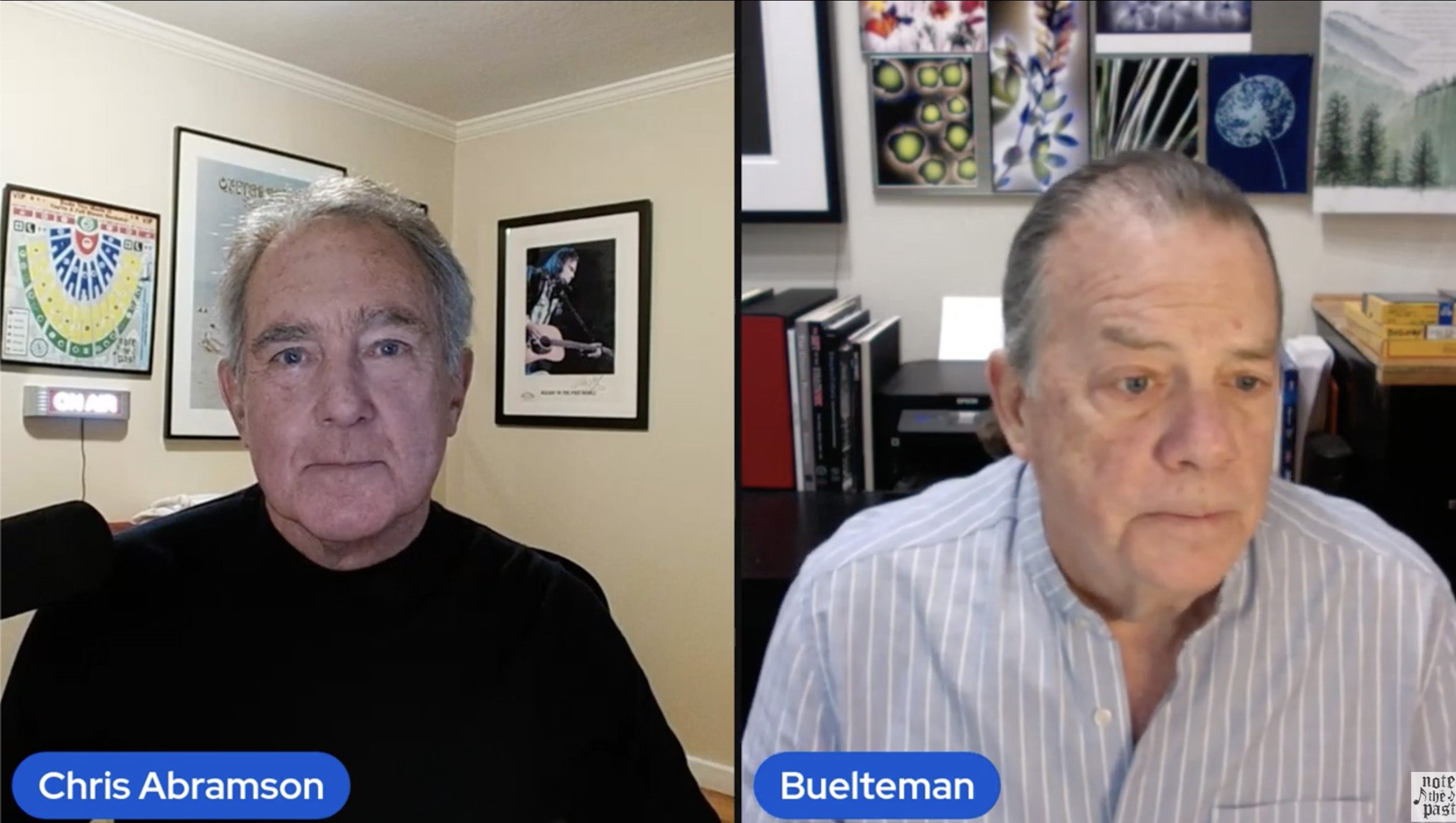 Podcaster Chris Abramson interviews photographer Robert Buelteman about ...