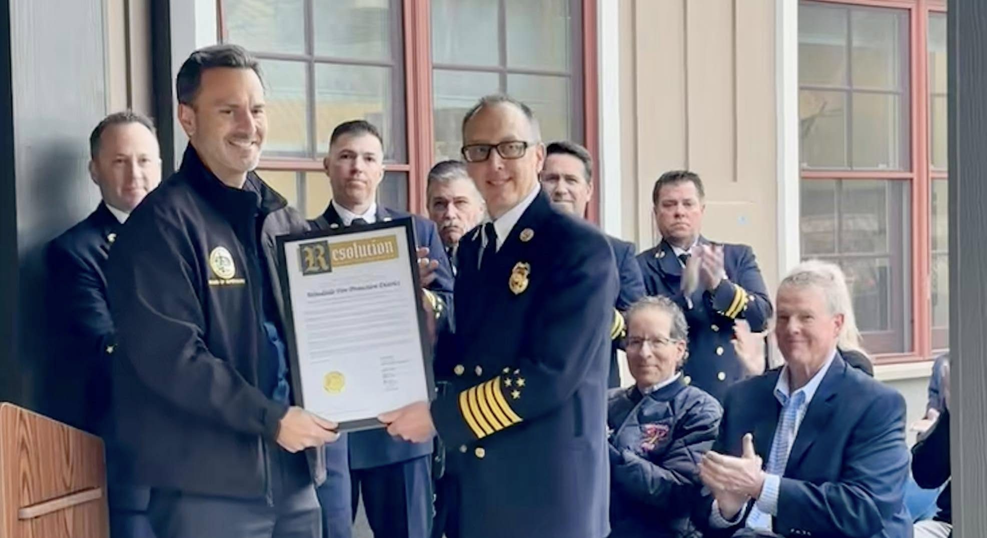 Woodside Fire Protection District re-opens Fire Station 7 - InMenlo