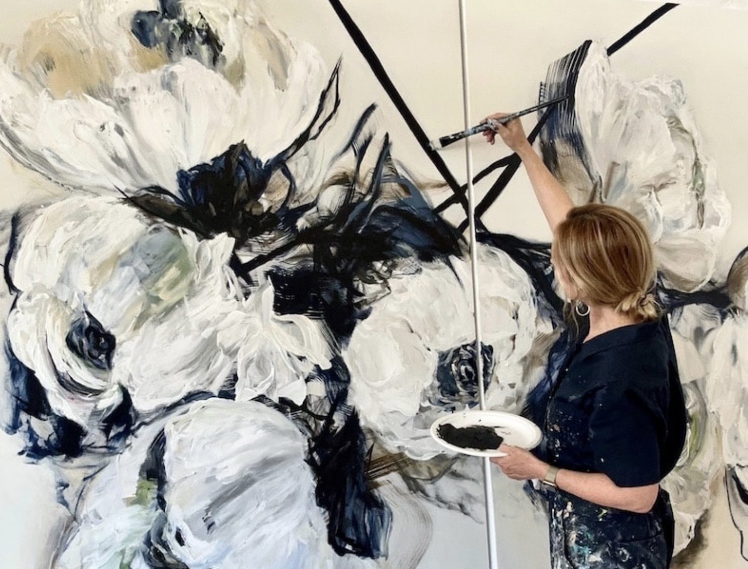 Art by Ramona Stelzer is on display at INTERO on June 5 - InMenlo