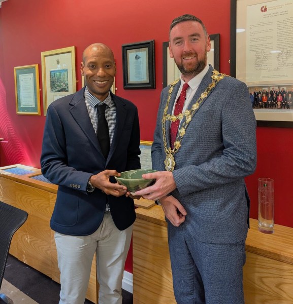 Spotted: Drew Combs in Galway, Menlo Park's sister city - InMenlo