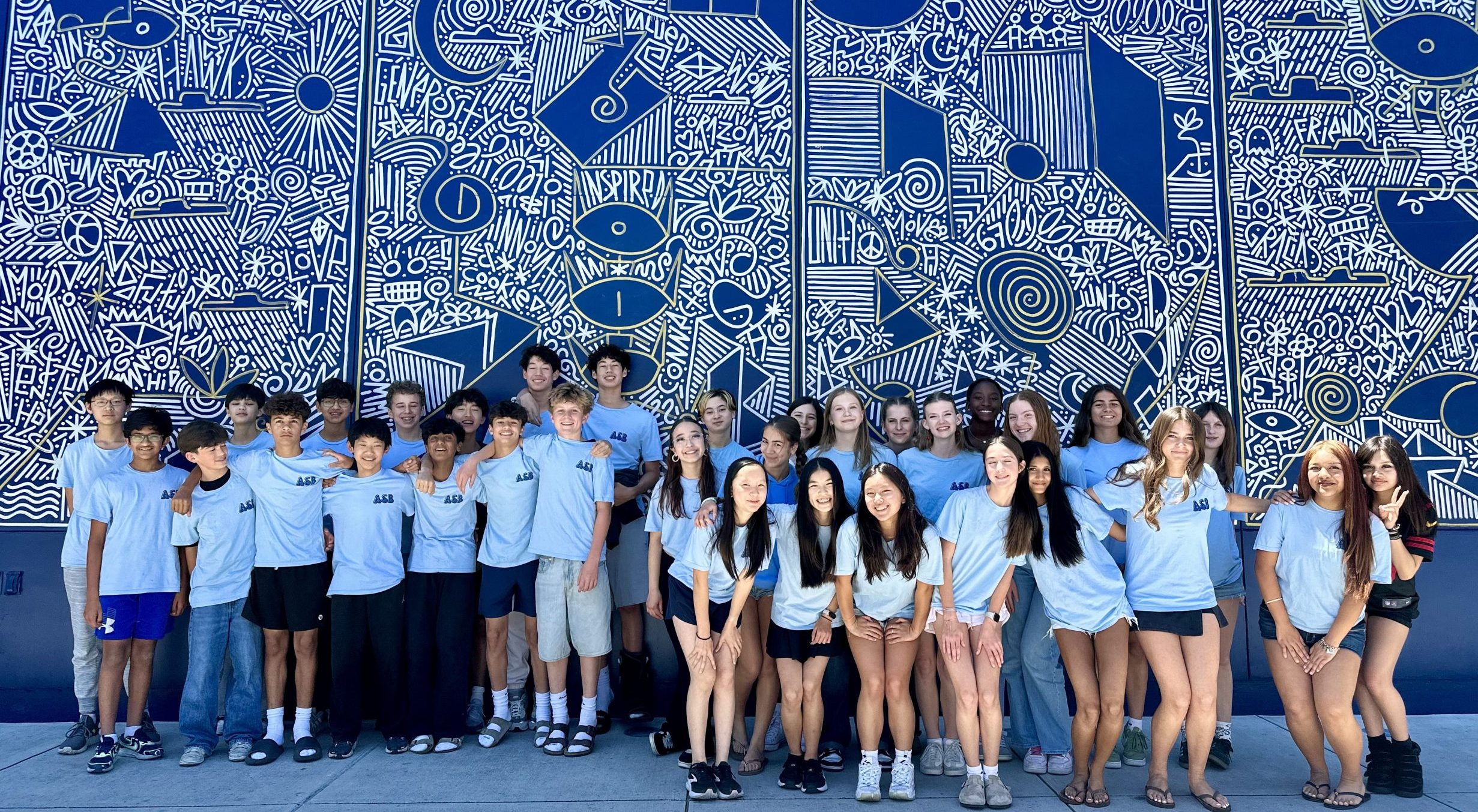New murals on display at Hillview Middle School in Menlo Park - InMenlo